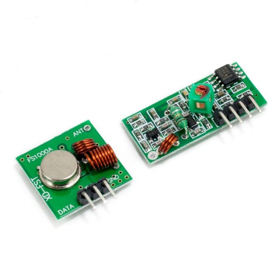 Módulo RF 433MHz TX y RX