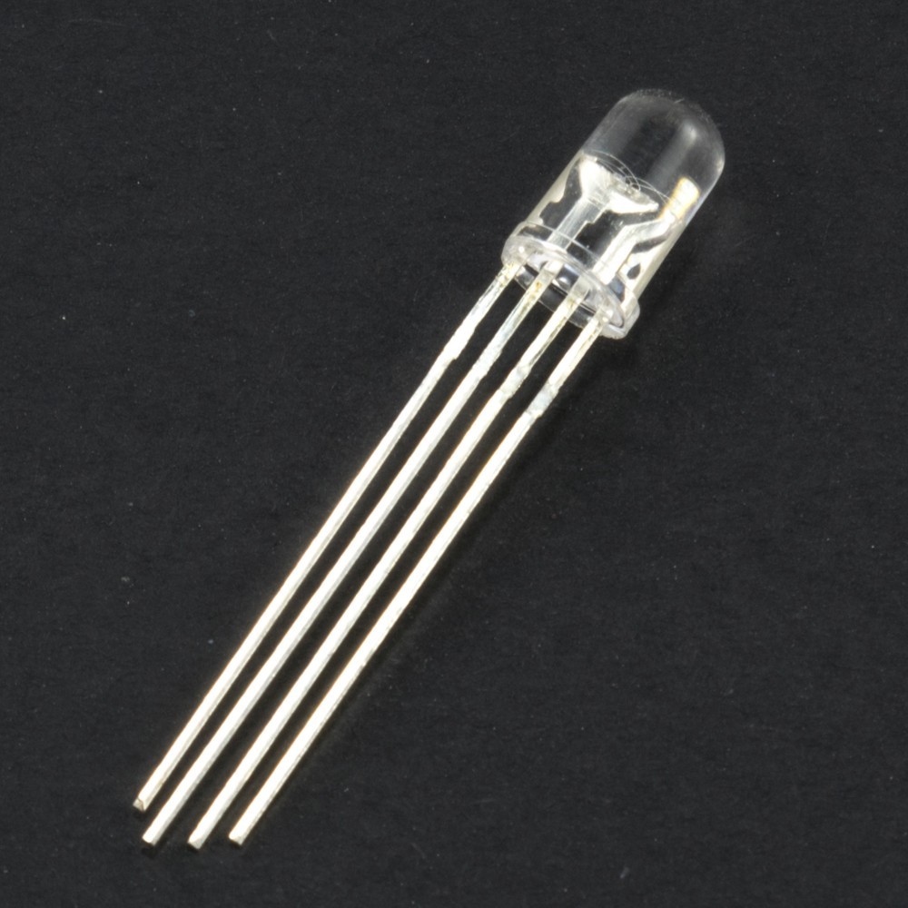 LED RGB 5mm ánodo común ultrabrillante