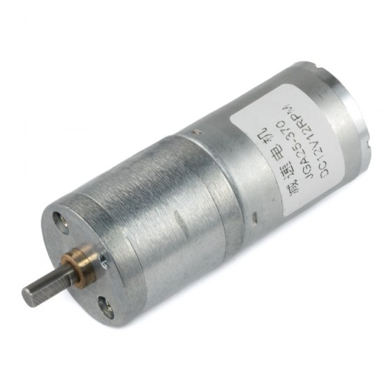 Motor DC JGA25-370 - 6V/12RPM