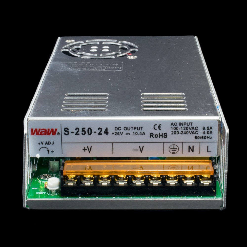 Fuente de alimentación conmutada AC/DC 250W 24V 10A WODE