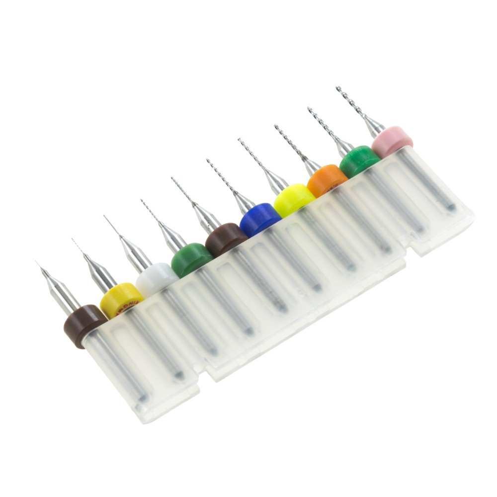 Kit de 10 brocas PCB