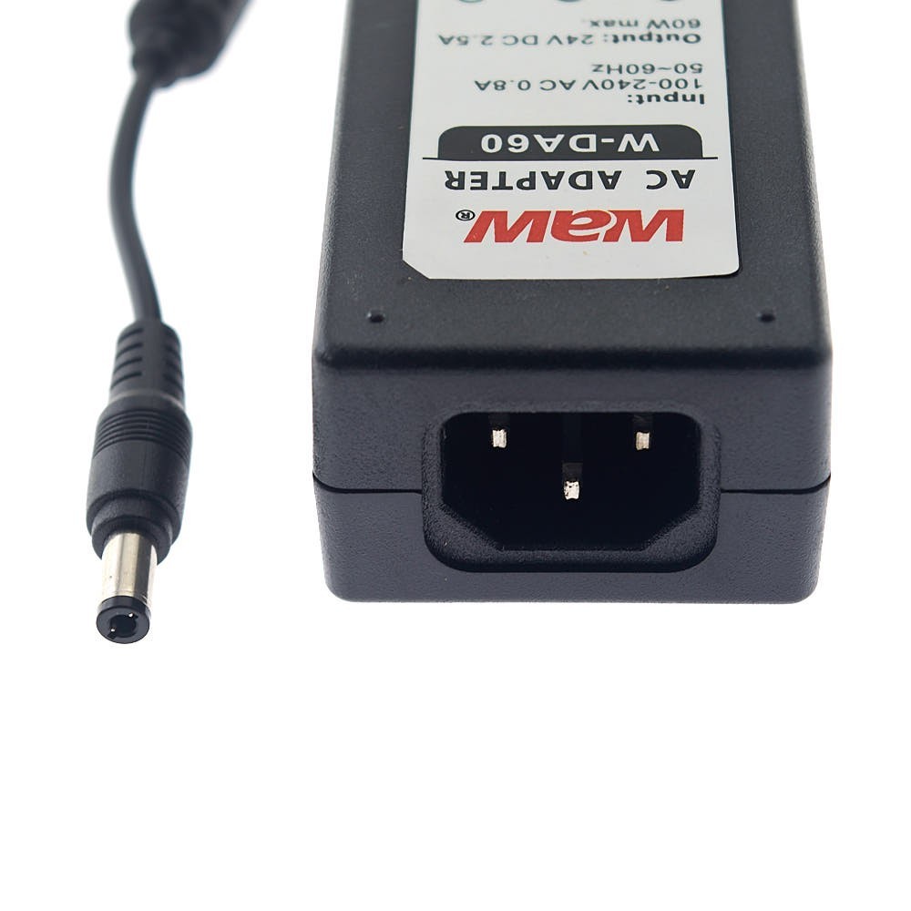 Fuente de alimentación AC/DC 60W 24V 2.5A WODE (cargador)
