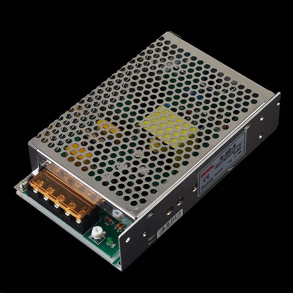 Fuente de alimentación conmutada AC/DC 50W 5V 10A WODE