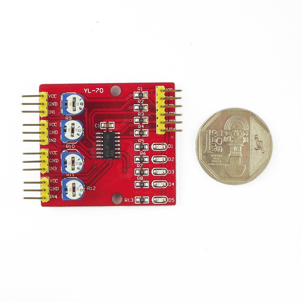 Módulo Sensor Infrarrojo Siguelineas YL-70