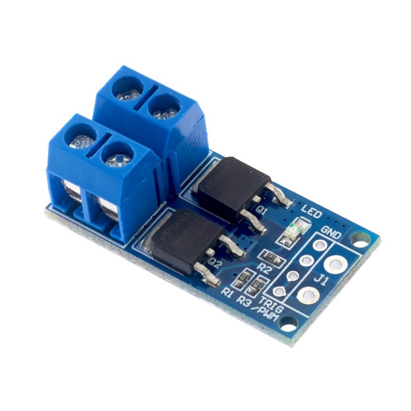 Driver Mosfet 15A dual-MOS AOD4184A parallel - Naylamp Mechatronics - Perú