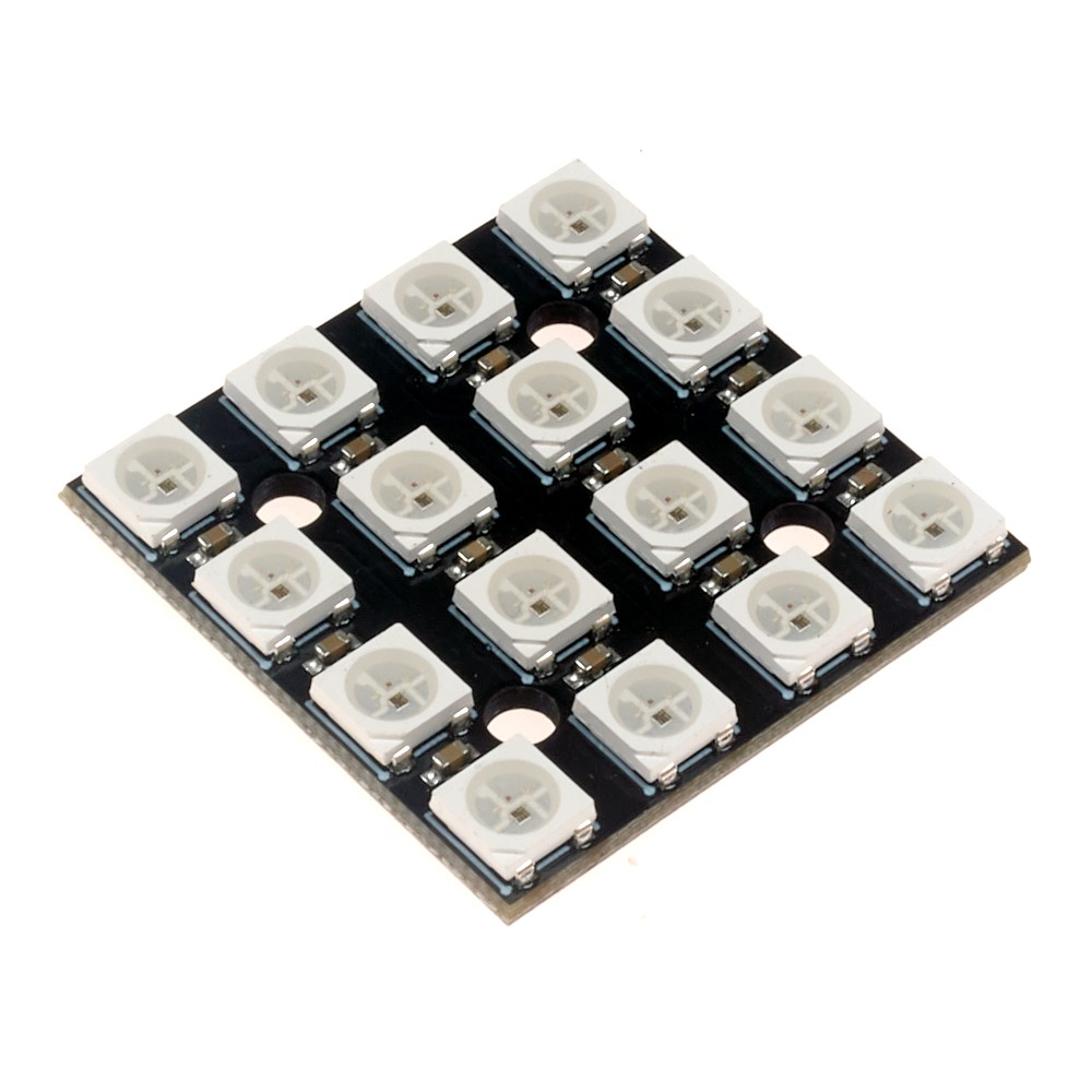 Matriz LED RGB WS2812B 4x4