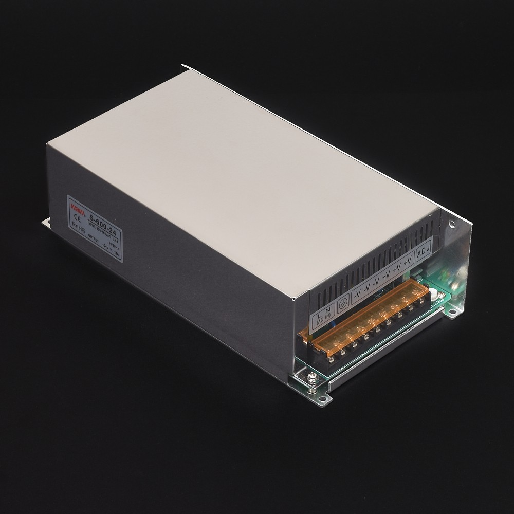 Fuente de alimentación conmutada AC/DC 600W 24V 25A WODE