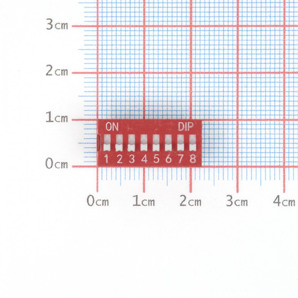 DIP Switch 8 bits