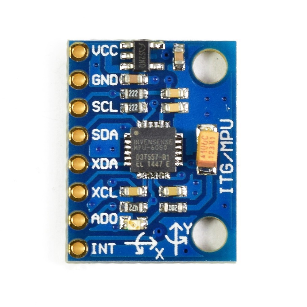 Módulo MPU6050: Acelerómetro, Giroscopio I2C