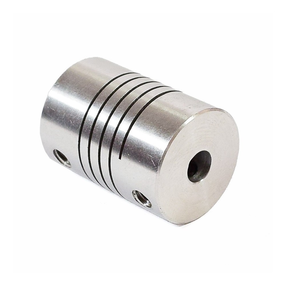 Acople flexible de aluminio de 5mm a 5mm