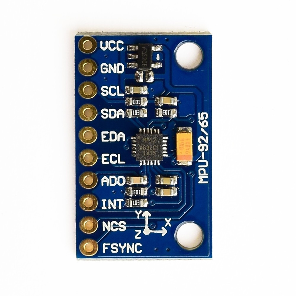 Módulo MPU9250, Acelerómetro, Giroscopio, Magnetómetro I2C