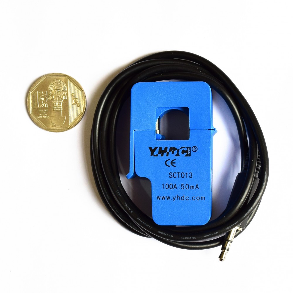 Sensor de Corriente AC 100A no invasivo - SCT-013-000