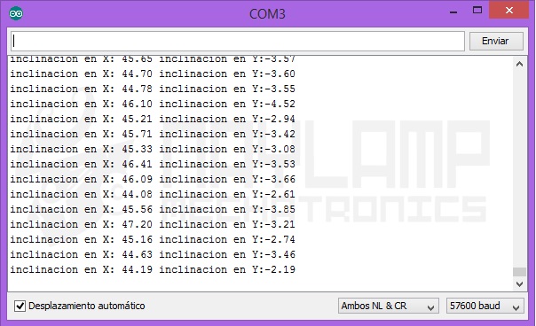 Tutorial MPU6050, Acelerómetro y Giroscopio