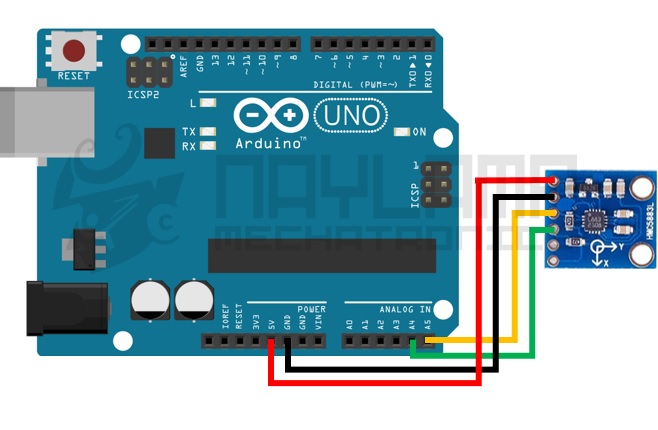 Tutorial Magnetómetro HMC5883L